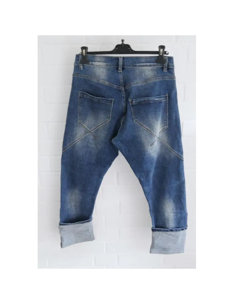 Damen Destroyed Jeans Boyfriend-Style | Used-Look